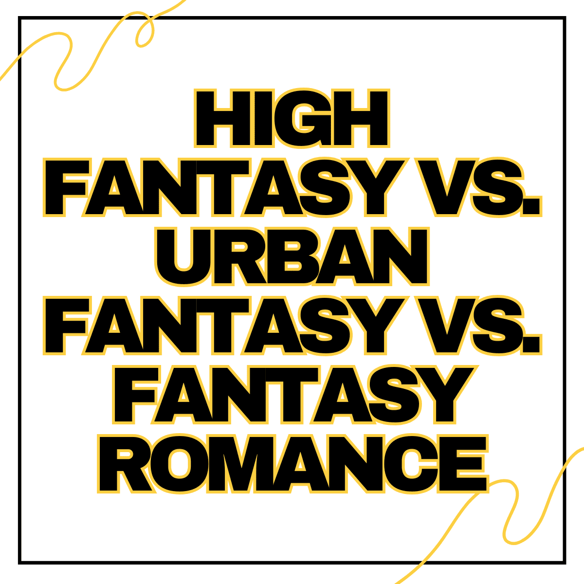 Differences Between High Fantasy, Urban Fantasy and Fantasy Romance